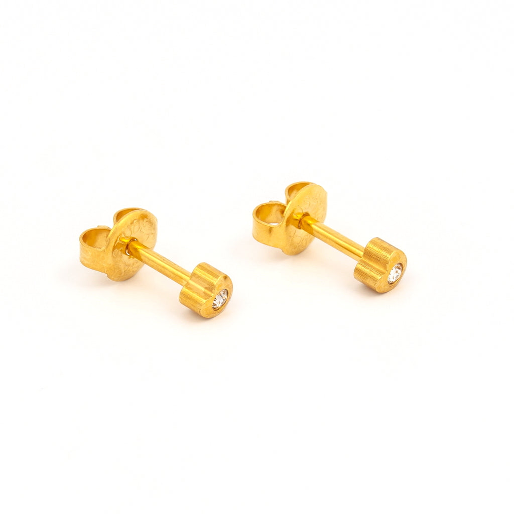 Heartlite Crystal Universal Select Carded Piercing Studs – STUDEX®