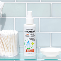 STUDEXÂ® Advanced 2-in-1 Piercing Aftercare & Cleanser – STUDEX®