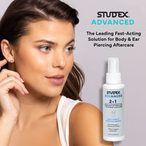 STUDEXÂ® Advanced 2-in-1 Piercing Aftercare & Cleanser – STUDEX®